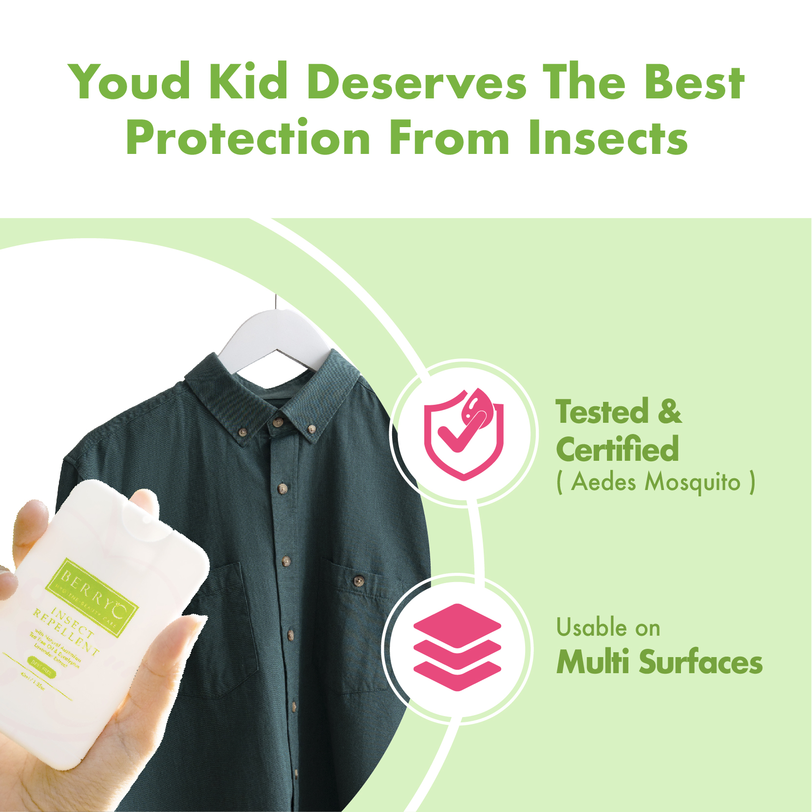 BerryC Insect Repellent Spray 40ml – BerryC