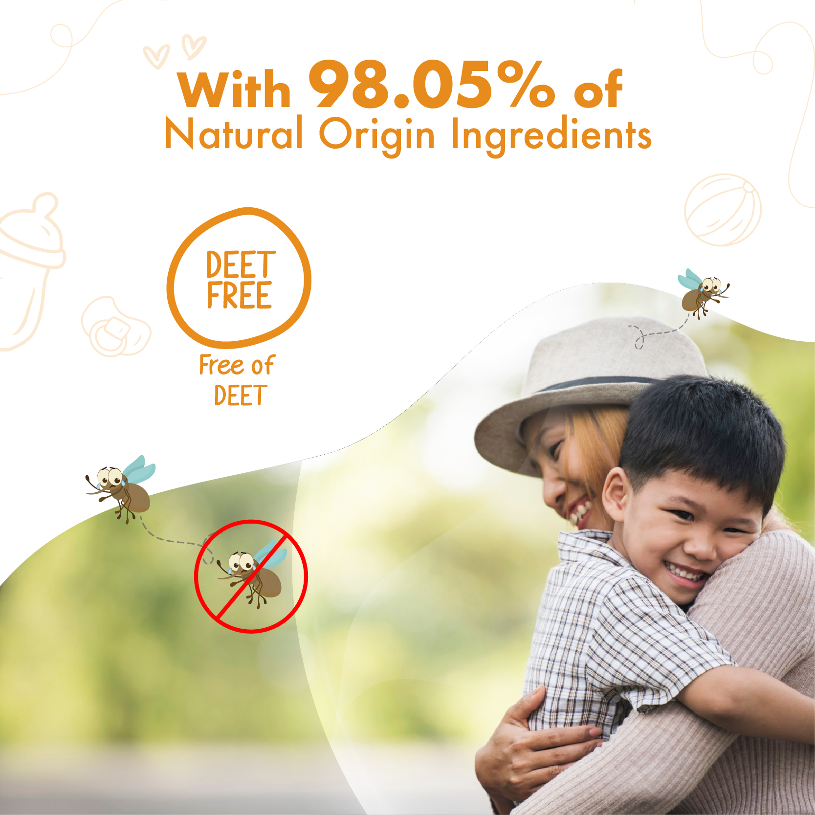 BerryC Moisturizing Insect Repellent Lotion 80ml - BerryC